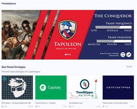 strategy designer features cryptohopper crypto trading