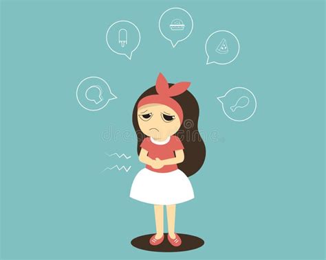 Hungry Woman Cartoon