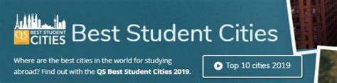 2020qs全球最佳留学城市榜出炉！加拿大五所城市上榜！ 知乎