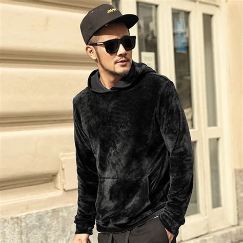 Metrosexual Men Slim European Style Cotton Casual Sweatshirt Hoodies