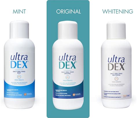 Ultradex Daily Oral Rinse Original 6 X 500ml Fresh Breath Mouthwash