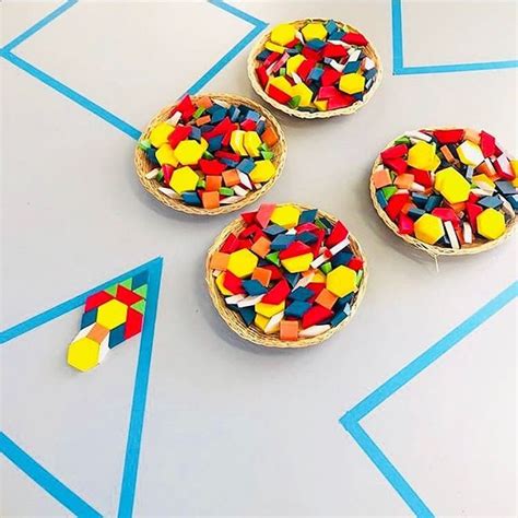 K Teacher Resources On Instagram What A Simple But Super Fun Way To Use Pattern Blocks