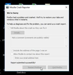 Windows 10 Firefox Version Won T Open SCD Information Technology