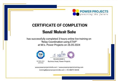 Bandi Mahesh Babu On Linkedin Glad To Share That Recently I Have