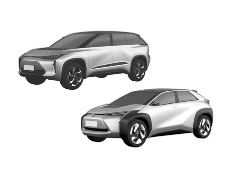 Toyota Files Patent For Two Interesting Electric Crossovers In China