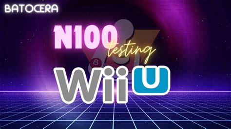 Wiiu Gaming On Intel N100 Batocera Emulation Performance Youtube