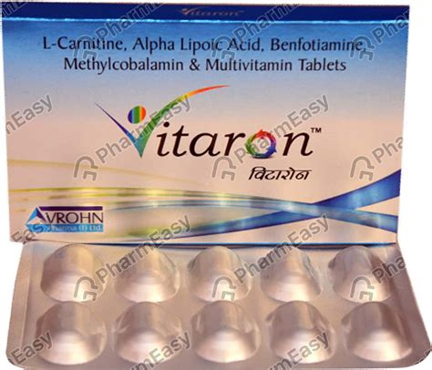 Buy Vitaron Strip Of 10 Tablets Online At Flat 15 Off Pharmeasy