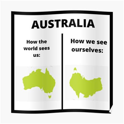 Australia Meme Funny Poster For Sale By Nedsdreams Redbubble
