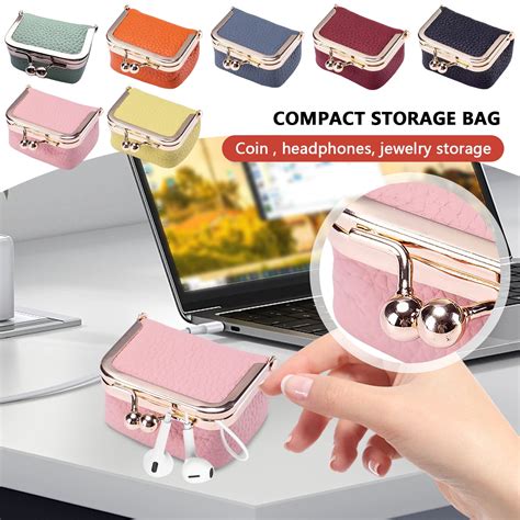 Genuine Leather Mini Jewelry Box Mini Jewelry Organizer For Women
