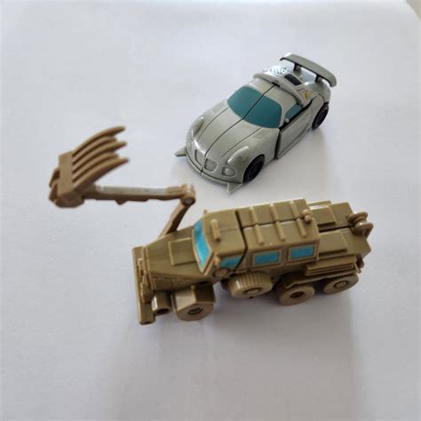Used Transformer Autobot Jazz Vs Decepticon Bonecrusher Hobbies