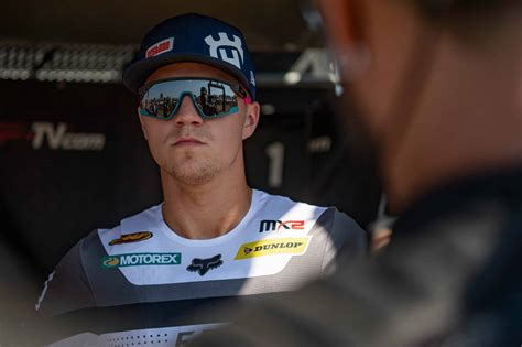 Infirmerie opération en vue pour Roan Van de Moosdijk MX2K