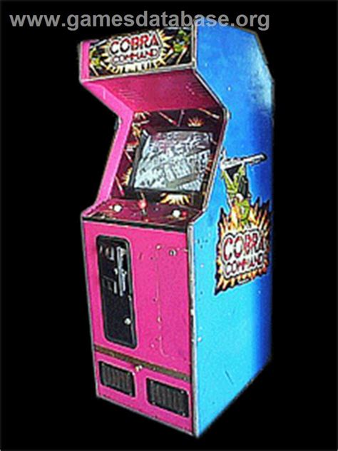 Cobra Command Arcade Artwork Cabinet