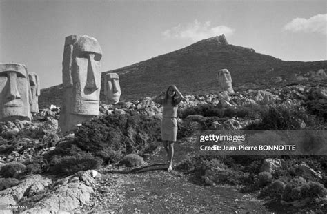 Joanna Shimkus Sur Le Tournage Du Film Boom En Sardaigne En Mars