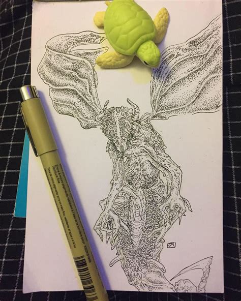Doodled Some Fungi From Yuggoth Rlovecraft