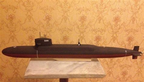 Uss George Washington Class Submarine Vintage 1960 Year Complete Model