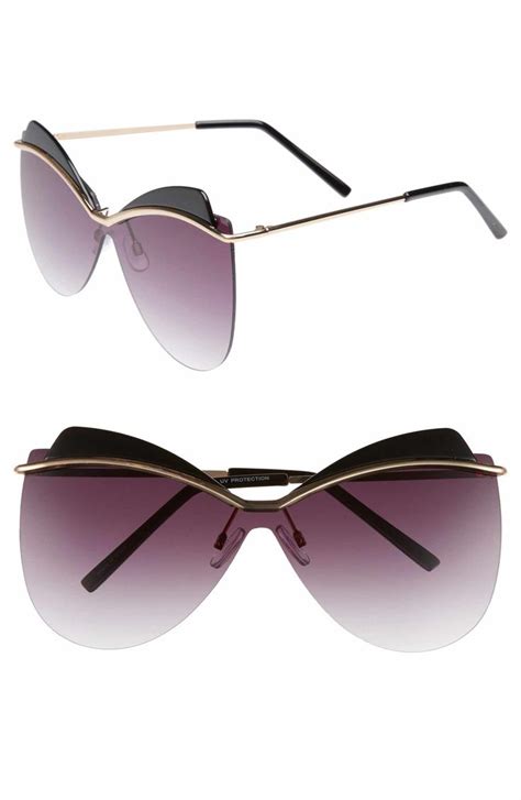 Bp 65mm Rimless Shield Sunglasses Nordstrom Shield Sunglasses