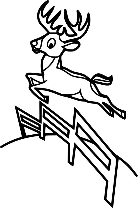 Spotted Deer On The Ground Coloring Pages Coloring Cool