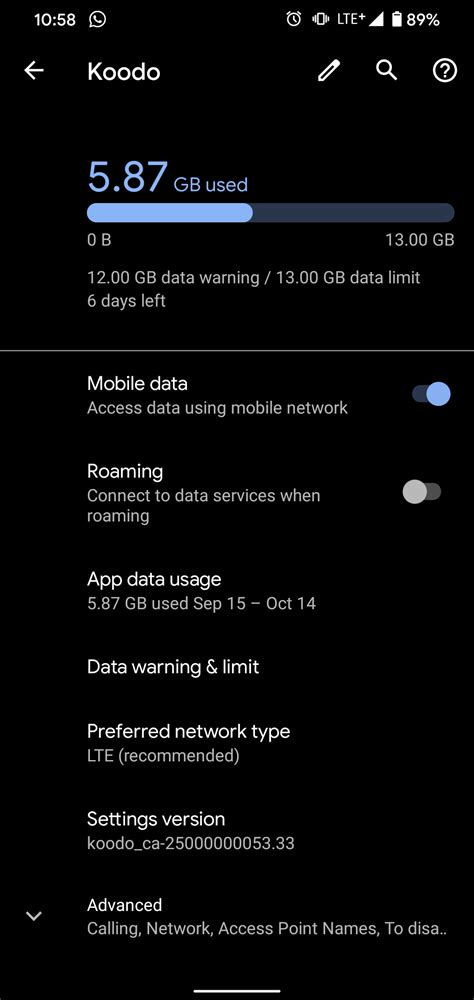 Highabnormal Data Usage Koodo Community