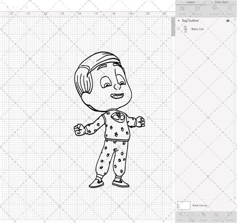 Greg Pj Masks Svg Dxf Eps Png Svgshopart