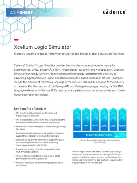Xcelium Logic Simulator Ds Pdf Simulation System On A Chip