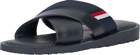 Tommy Hilfiger Sandali Uomo In Pelle Amazonit Moda