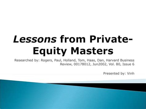 Value Acceleration Lesson Learnt Ppt