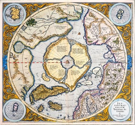 Mito Y Realidad En El Primer Mapa Del Ártico