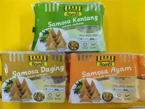 Srimas Frozen [[ Kombo Karipap Samosa Fries Ramly ]]
