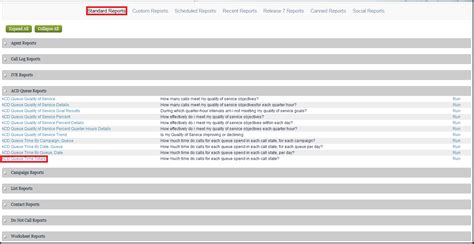 Reporting Acd Queue Time Totals Report
