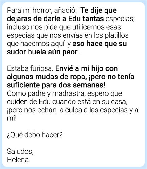 La Madrastra De Mi Hijo Se Niega A Lavarle La Ropa Genial