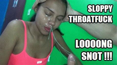 DEEP THROAT SPIT FETISH HB LUNA THROATFUCKING SALIVA TRAINING AND SLOPPY DEEPTHROAT