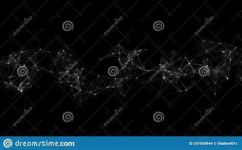 Futuristic Global Network Connection Structure Cyber Security Digital