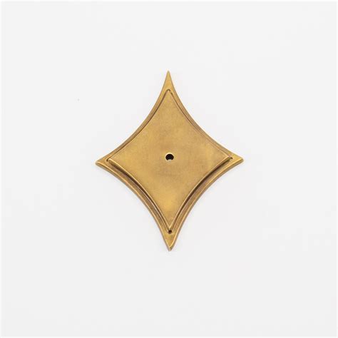 Asteroid 475 Backplate Polished Brass Polished Nickel Burnished