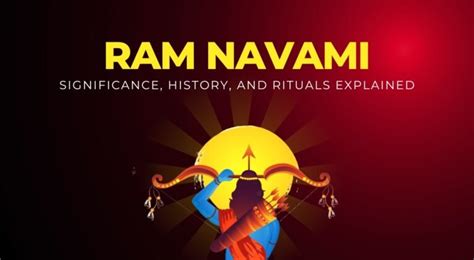 Ram Navami Festival Significance History And Rituals Explained