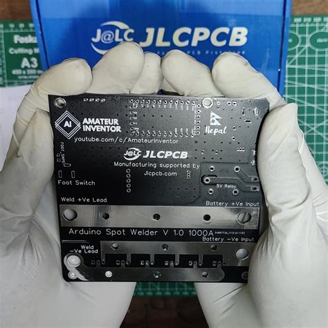Diy Arduino Based Battery Spot Welder Open Source 6 Steps