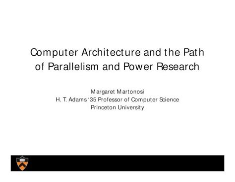 Pdf Computer Architecture And The Path Of Parallelism And Sites