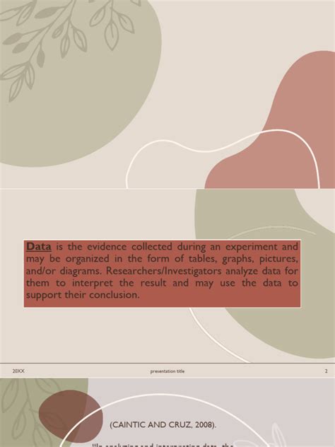 Analyzing And Interpreting Data Pdf Data Experiment