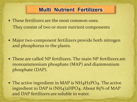 Npk Fertilizers Types Manufacturing Methods Pptx Gardening