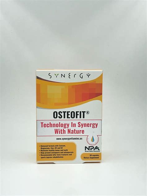 Osteofit Synergy Kapsula Al