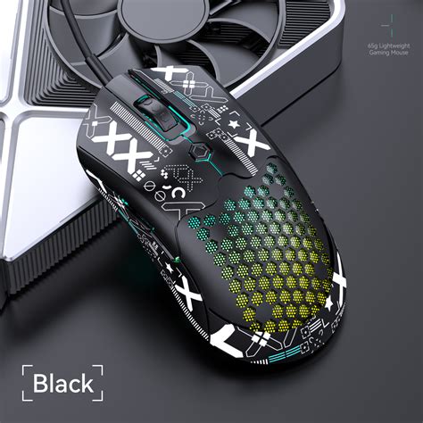 Ziyoulang M5 Wired Gaming Mouse 16 Rgb Backlit Ultralight With Programmable Driver 12000 Dpi