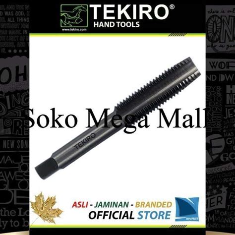 Promo Pembuat Drat Isi 1 Mata Tap M33 X 35 Mm Bahan 9crsi Keras Mur