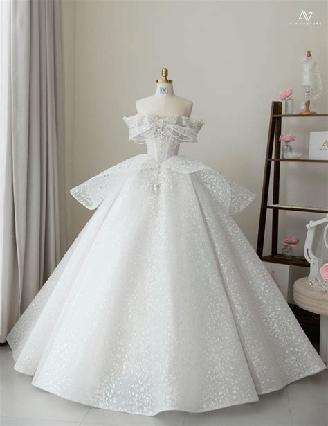 Váy Cưới Làm Lễ Diamond Ldm38 Kim CouturethƯƠng HiỆu VÁy CƯỚi