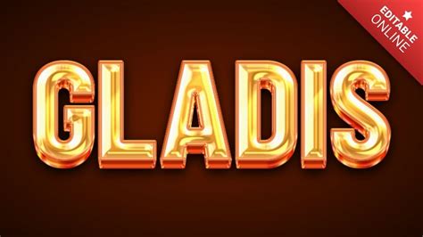 Gladis Text Style Effects Generator