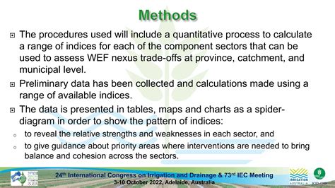 application of water energy food nexus framework tools at different
