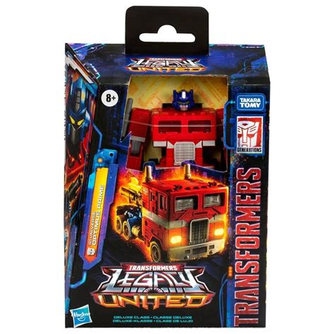 Трансформеры игрушки Hasbro Transformers Legacy United Deluxe Class G1 Universe Optimus Prime