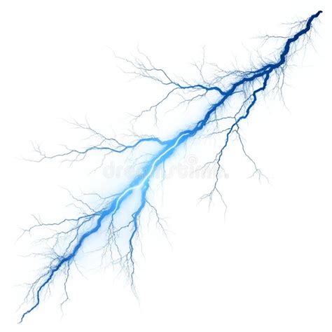 Horizontal Blue Lightning Streak Stock Illustration Illustration Of High Voltage 357753879