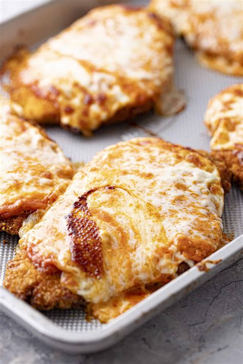 Crispy Chicken Parmesan With Vodka Sauce Recipe Seasoned And Salted