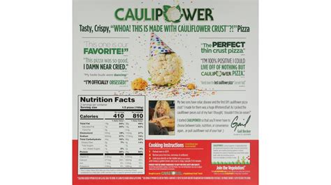 Caulipower Gluten Free Frozen Uncured Pepperoni Cauliflower Pizza 113