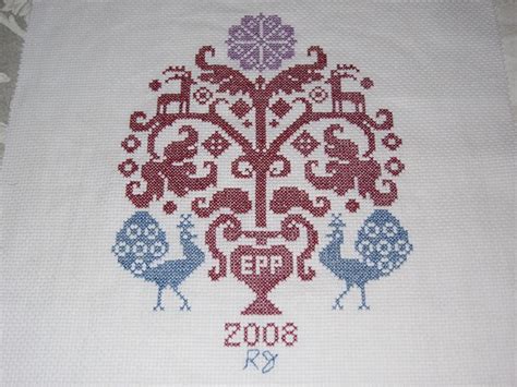 Classic Tree Of Life Cross Stitch Pattern