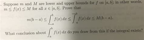 Solved If F Is A Bounded Function Defined On A Closed